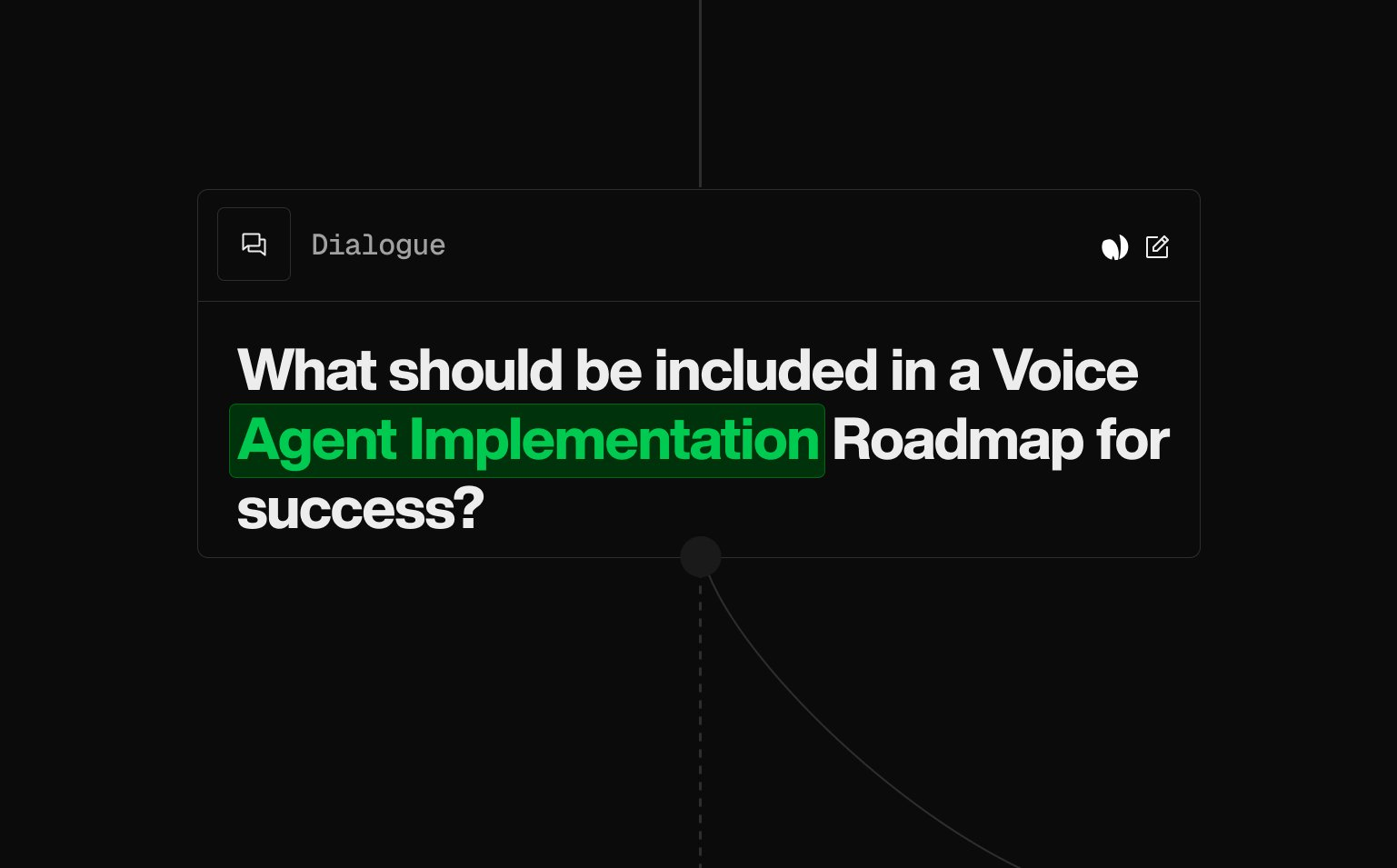 What should be included in a Voice Agent Implementation Roadmap for ...